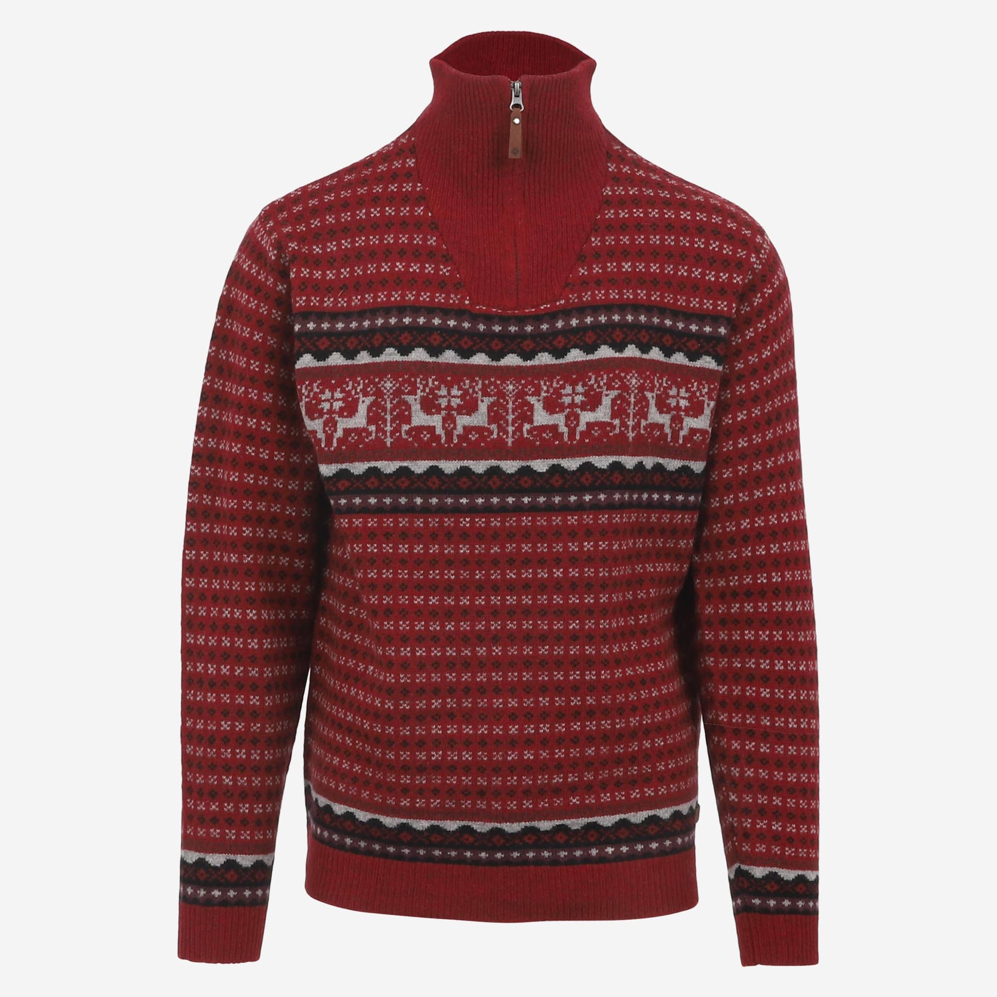 Traditional Nordic men’s knitted jumpers and turtlenecks